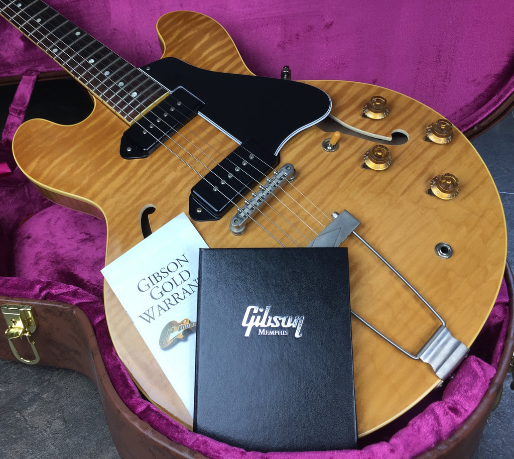 2015 Gibson Memphis ES-330 '59 Reissue Wildwood – Malvern Hills Guitars